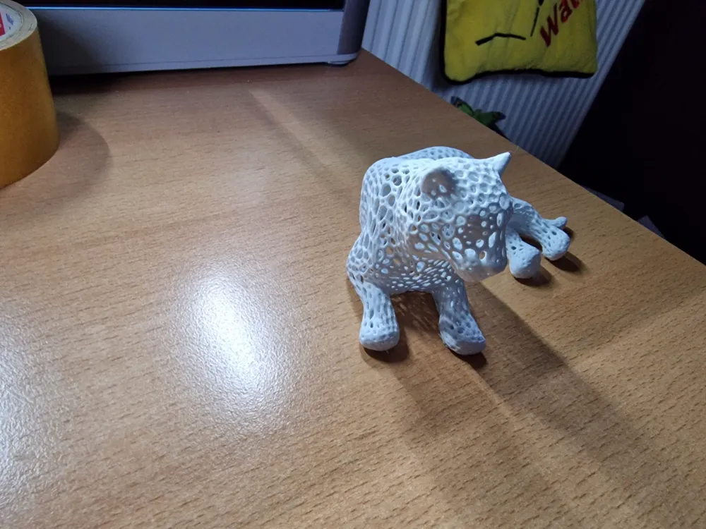 Voronoi lying tiger Remixed by mkersjes MakerWorld: Download Free 3D Models Voronoi lying tiger Remixed by mkersjes MakerWorld: Download Free 3D Models