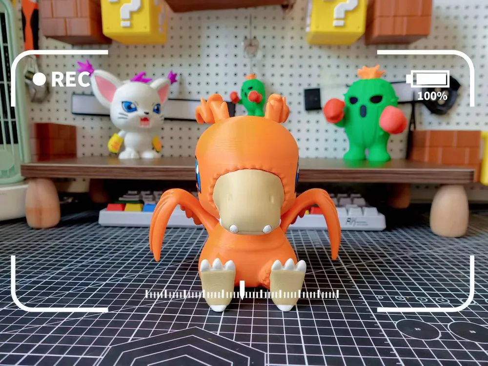 Chibi Digimon - Birdramon (Color-separated assembly) birdramon Digimon ...