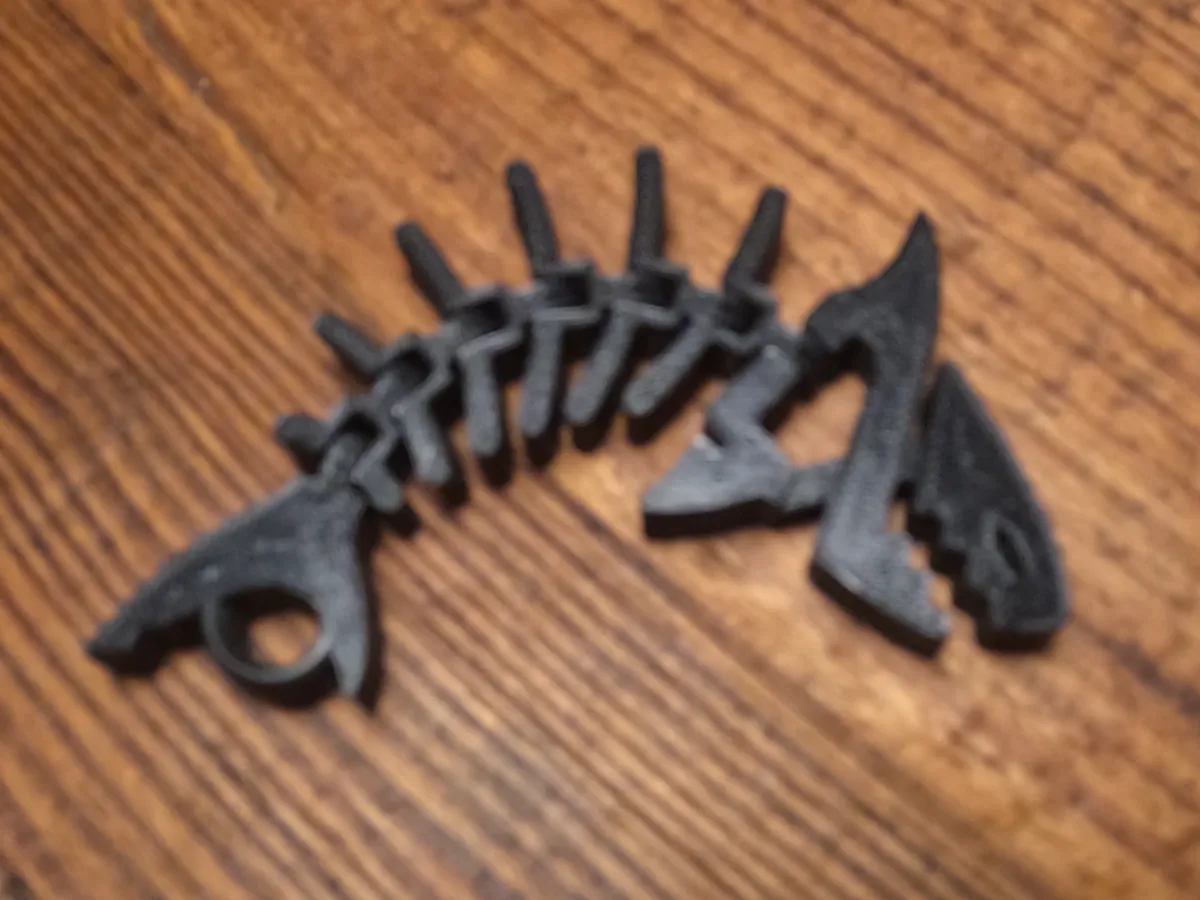 Flexi Shark Keychain - Free 3D Print Model - MakerWorld