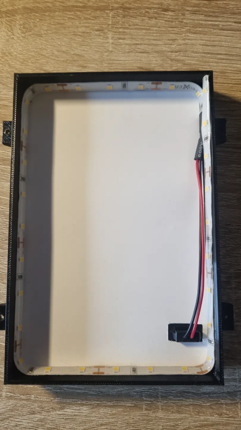 Illuminated Picture Frame for Litophane 100x150mm by M.Jasper MakerWorld: Download Free 3D Models