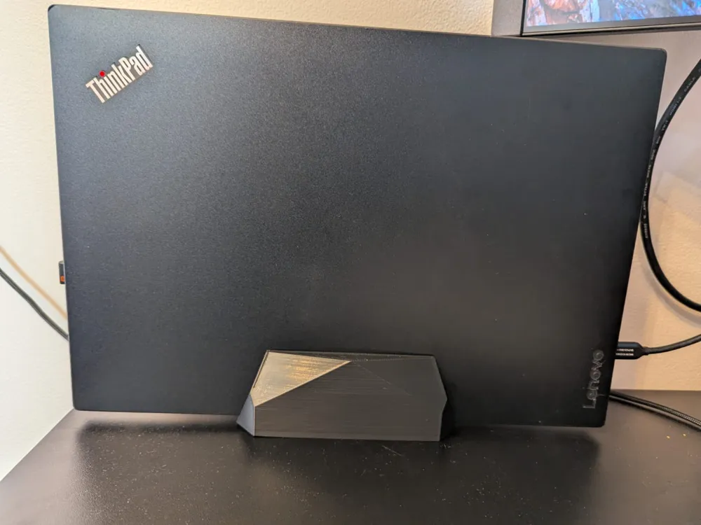 Vertical Laptop Stand (20mm) for Thinkpad T480 etc Remixed by ...