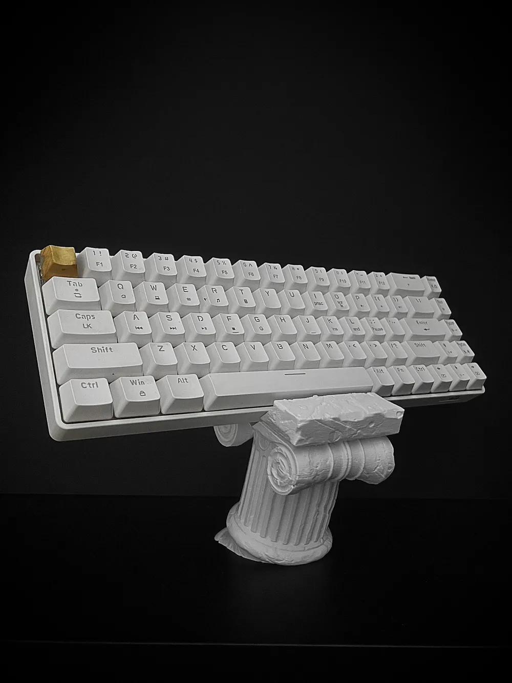 IONIC COLUMN KEYBOARD HOLDER by FORMASTAMPA MakerWorld: Download Free ...