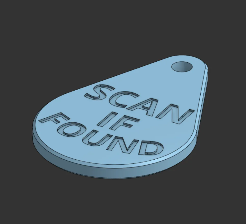 NFC Identification Tag by prints charming - MakerWorld