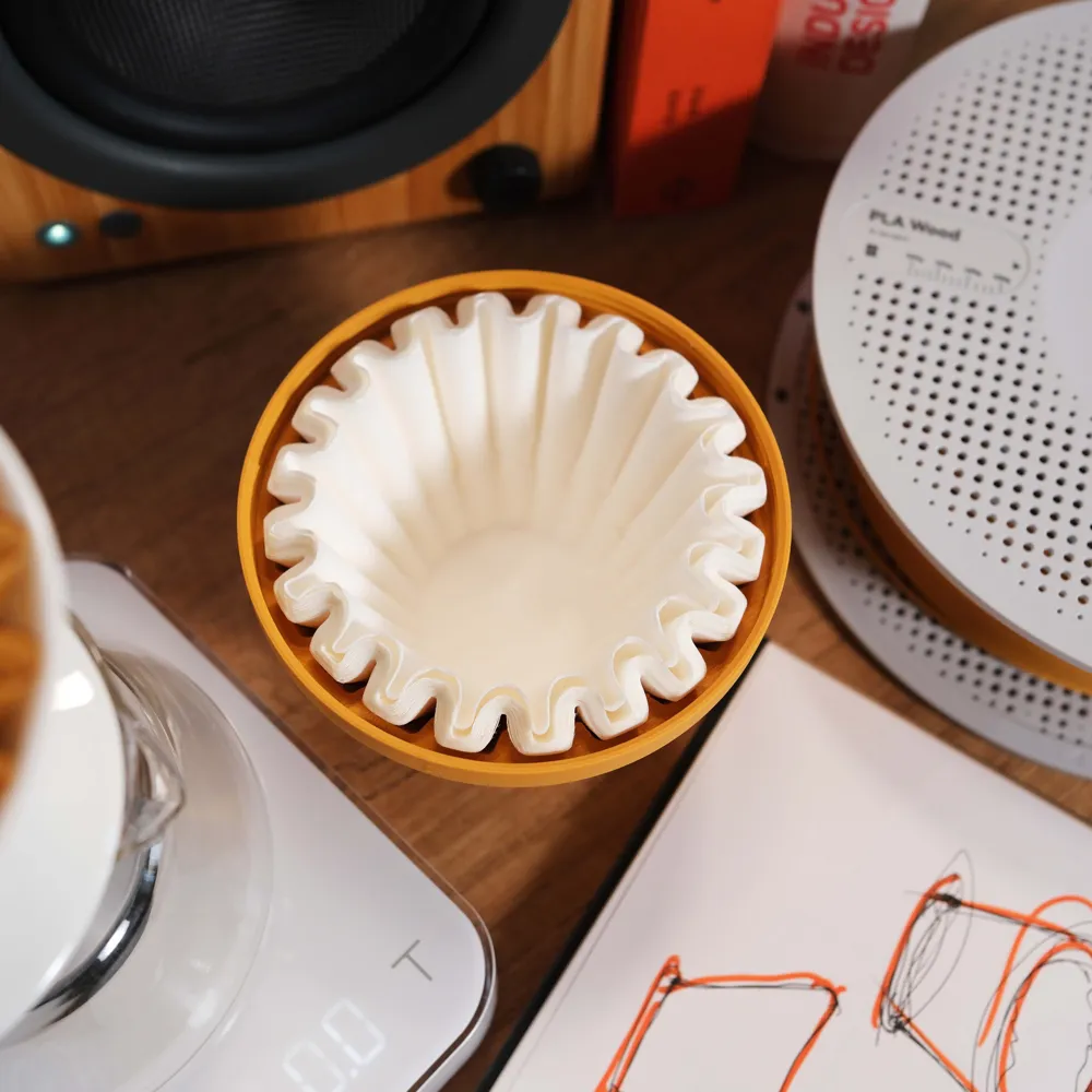 Coffee filter paper holder - Kalita Wave - Free 3D Print Model - MakerWorld