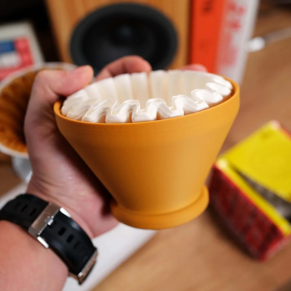 Coffee filter paper holder - Kalita Wave - Free 3D Print Model - MakerWorld