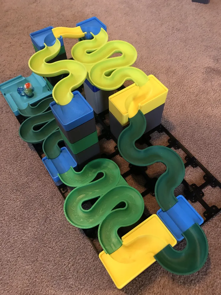 Gridfinity Marble Run - Windy Chutes by Pete MakerWorld: Download Free ...