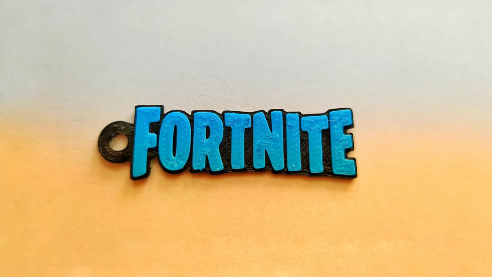 Fortnite Keychain - Free 3D Print Model - MakerWorld