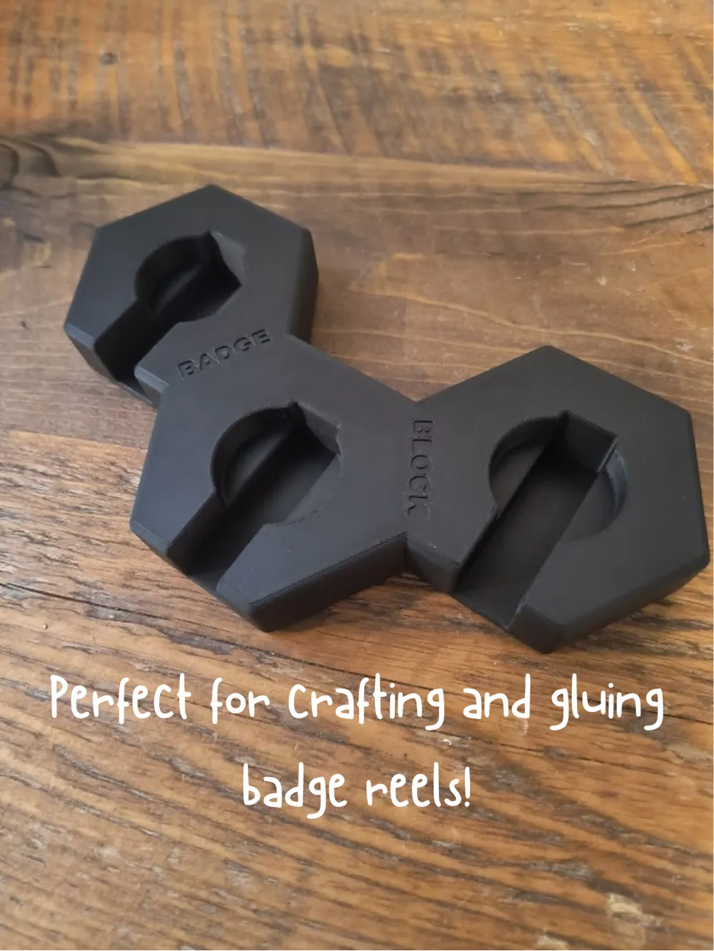Badge Block - Badge Reel Holder - Free 3D Print Model - MakerWorld