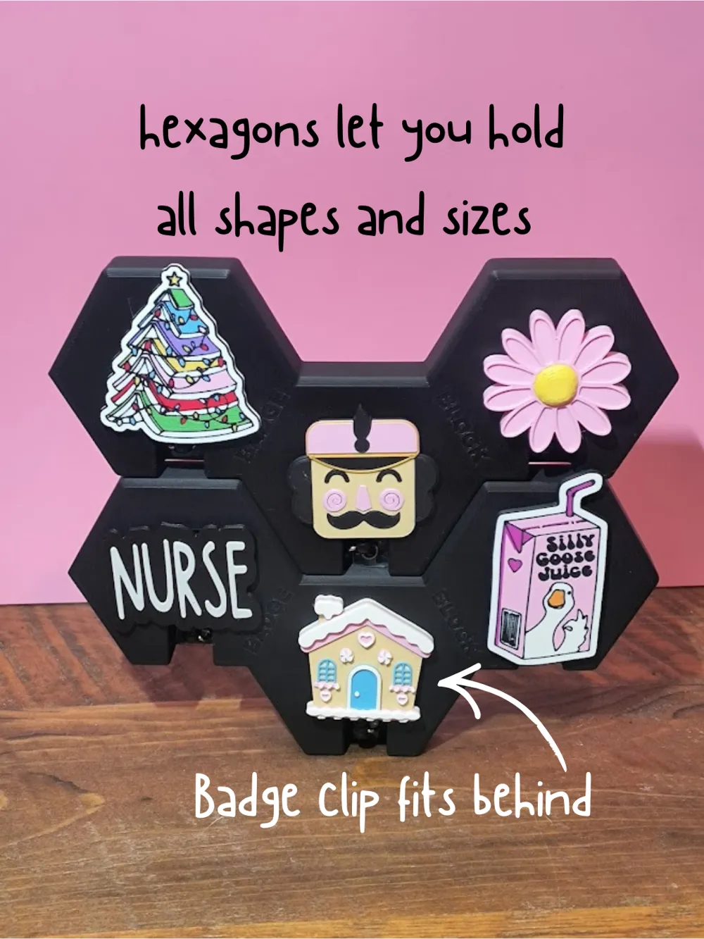Badge Block - Badge Reel Holder - Free 3D Print Model - MakerWorld