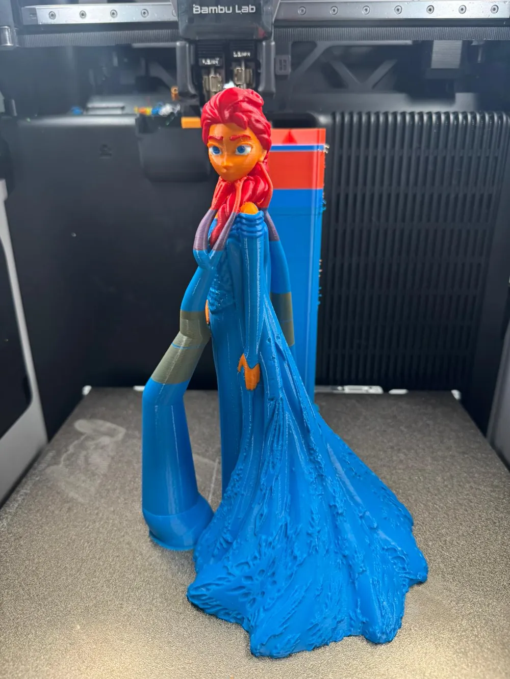 Elsa Frozen Disney multicolor - Free 3D Print Model - MakerWorld