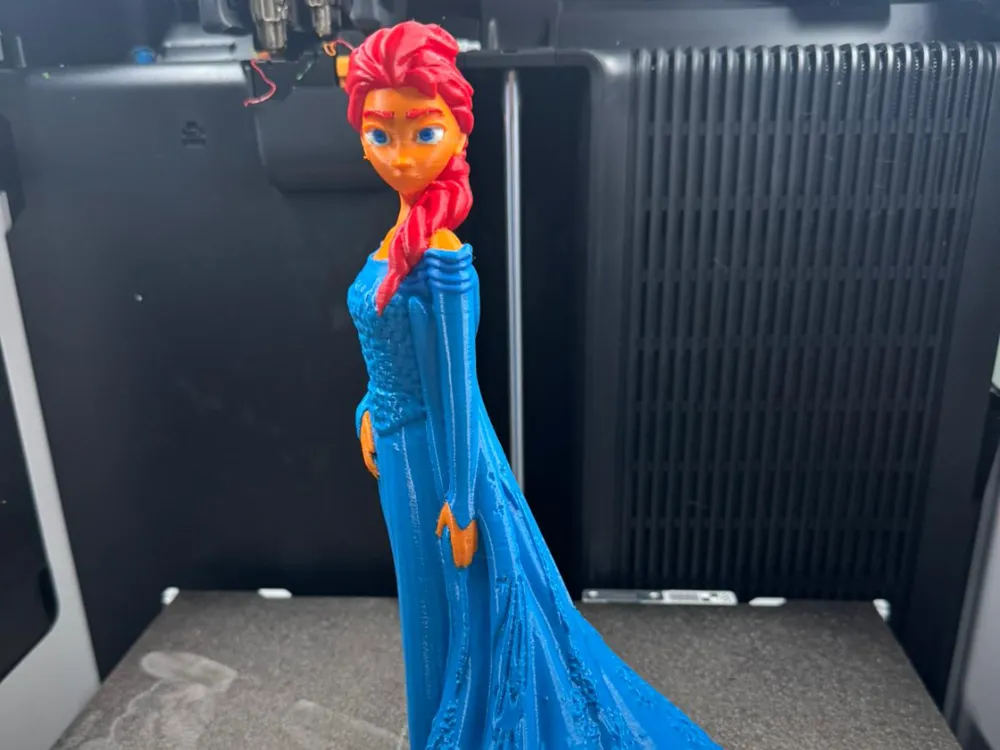 Elsa Frozen Disney multicolor - Free 3D Print Model - MakerWorld