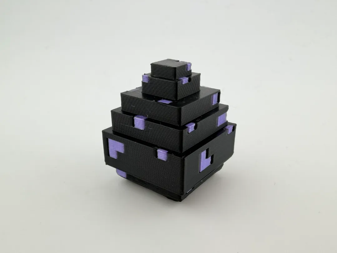 Ender Egg - Minecraft - Free 3D Print Model - MakerWorld