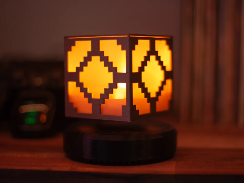 Levitating Minecraft Redstone Lamp by Jackalolz MakerWorld: Download ...