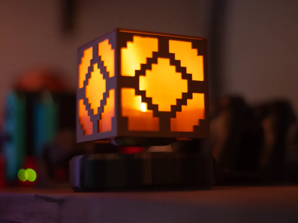 Levitating Minecraft Redstone Lamp by Jackalolz MakerWorld: Download ...