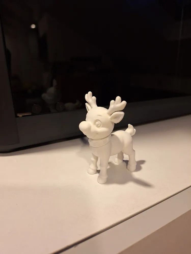 Rudolf Reindeer - Free 3D Print Model - MakerWorld