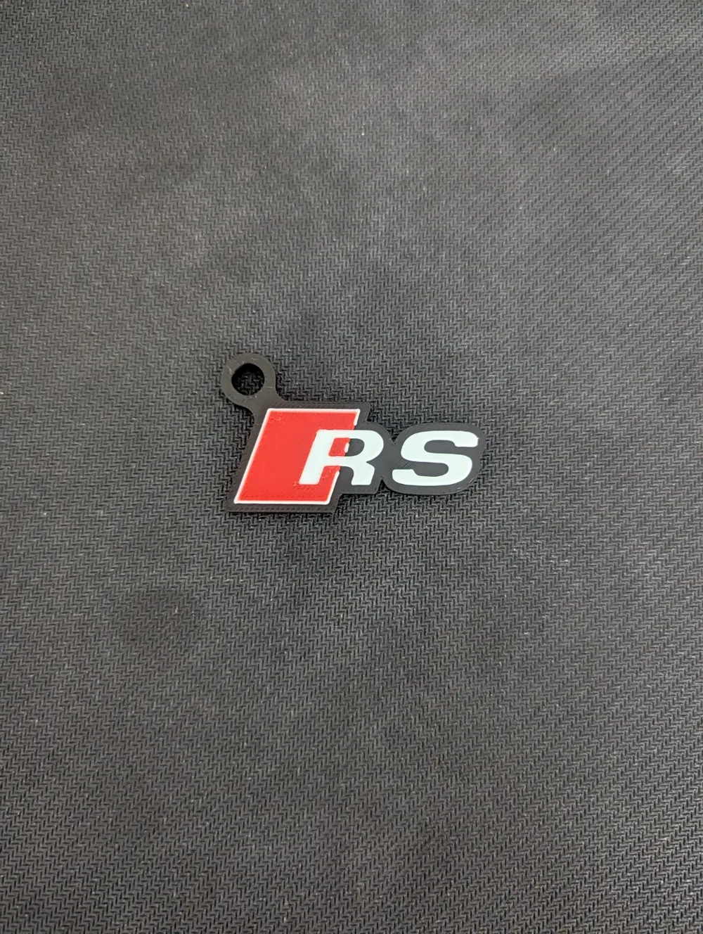 Audi RS logo keychain by Dava - MakerWorld