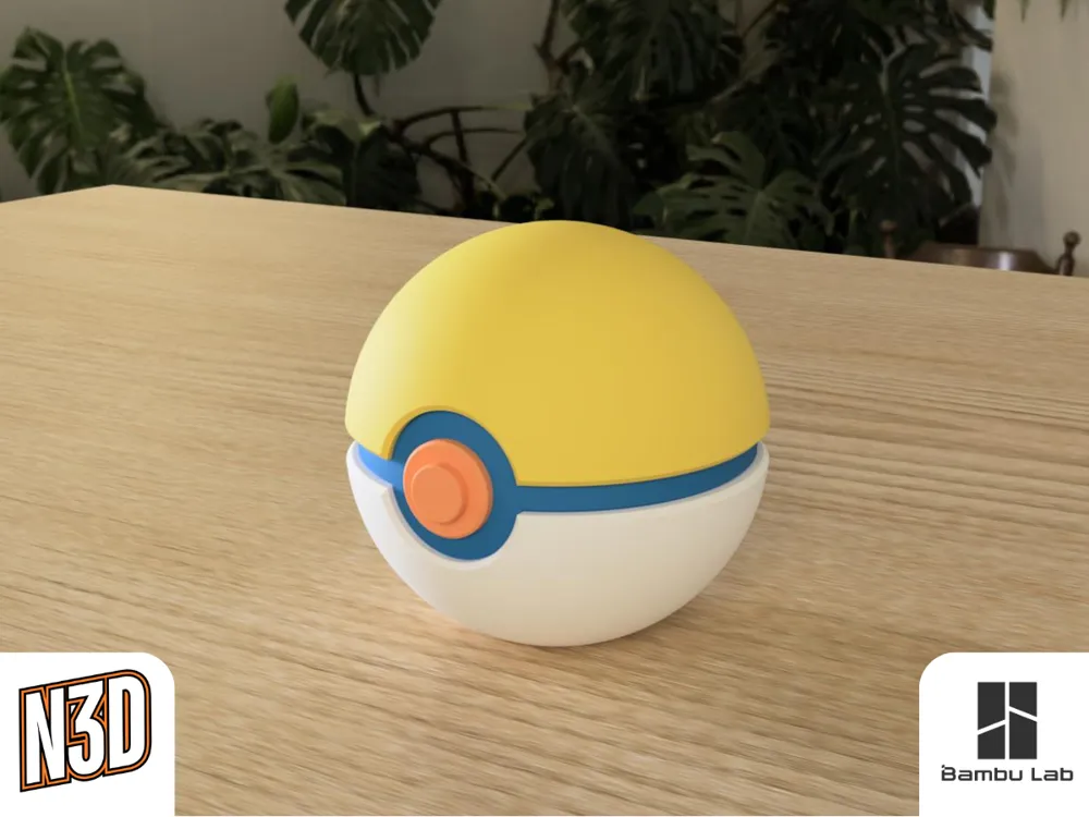 Poké Ball de Parque - Colección de Poké Balls Pokémon por N3D - MakerWorld