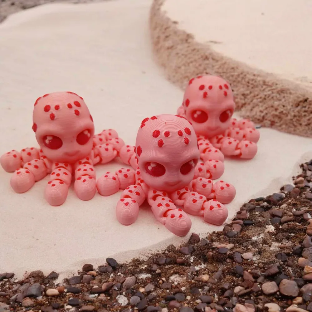 Tiny's Octopus Flexible by 3D Tiny's Prints - MakerWorld