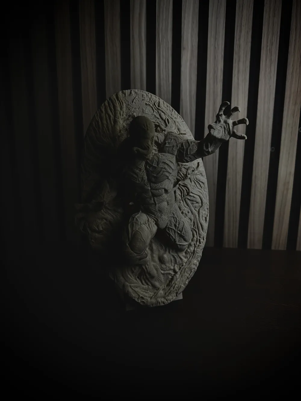 Venom Relief Display Sculpture with LED Light! - Free 3D Print Model ...