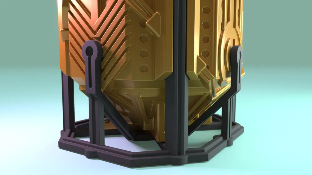 Quantum Capsule - SciFi Vault - Free 3D Print Model - MakerWorld