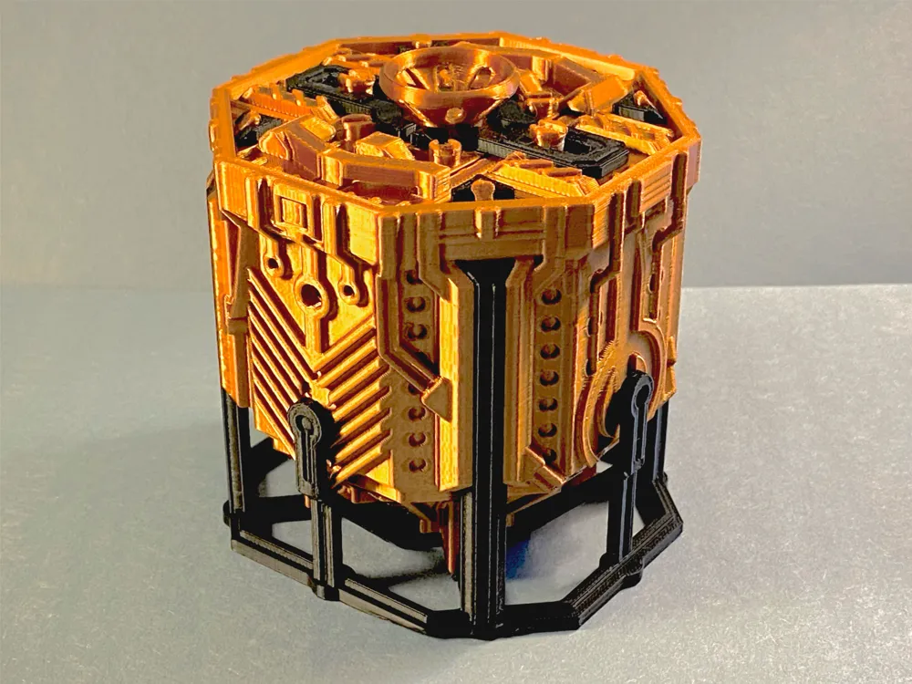 Quantum Capsule - SciFi Vault by Entropy MakerWorld: Download Free 3D ...