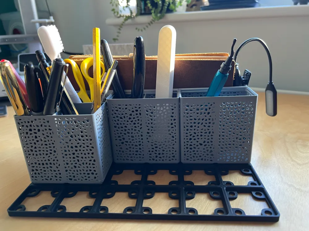 Modular Desk Organiser by Clueless Charlie MakerWorld: Download Free 3D ...