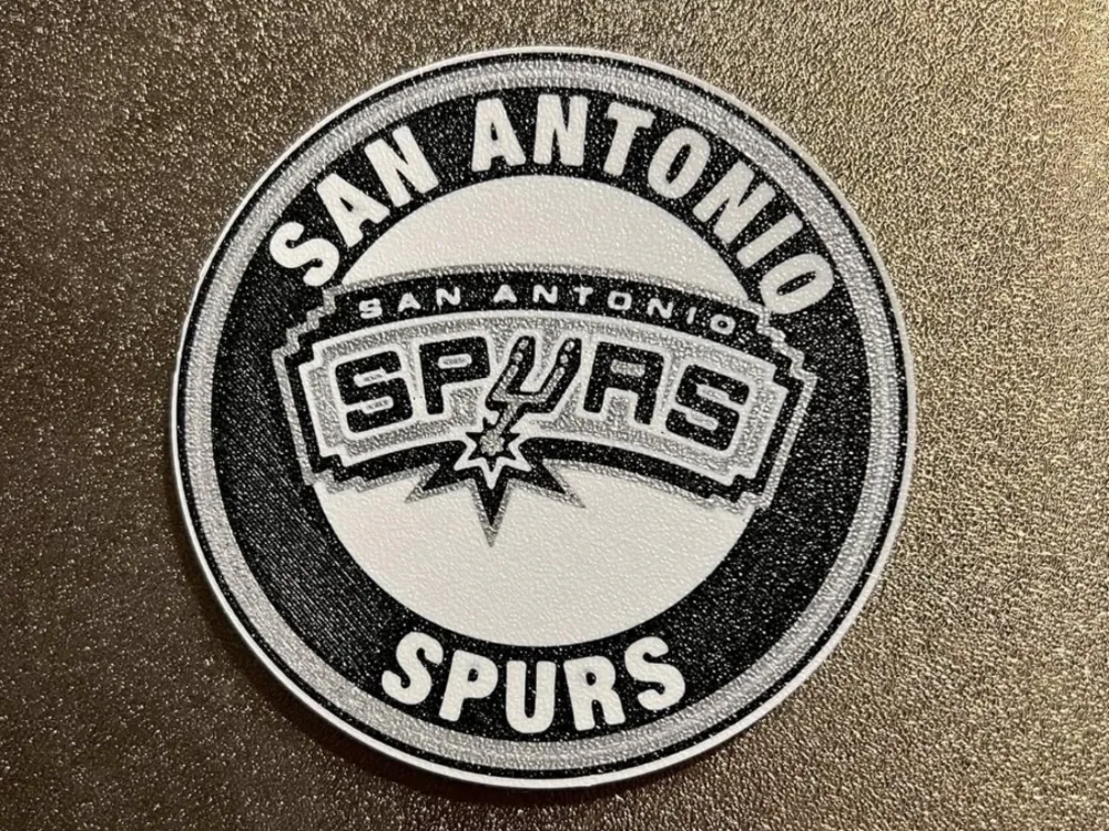 San Antonio Spurs Coaster by mipmay3D - MakerWorld