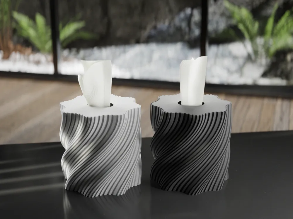 Tissue box cover - toilet paper by S.Corp. MakerWorld: Download Free 3D ...