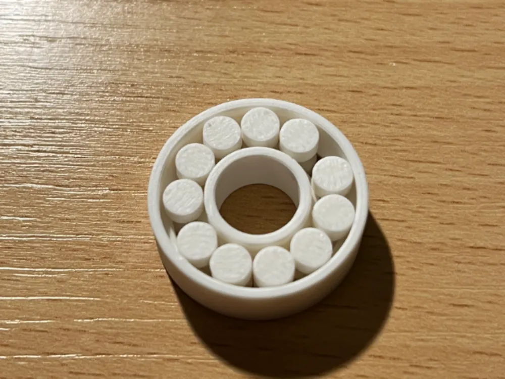 608 Bearing Print In Place That Works Free 3d Print Model Makerworld