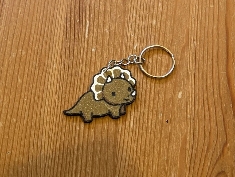 Cute Dinosaur Keychain by suaimondi MakerWorld: Download Free 3D Models