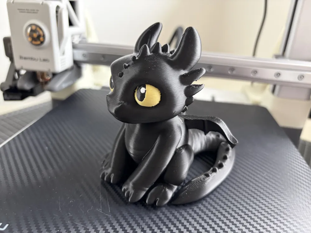 Toothless 2- Controller Holder- PS5 - Free 3D Print Model - MakerWorld