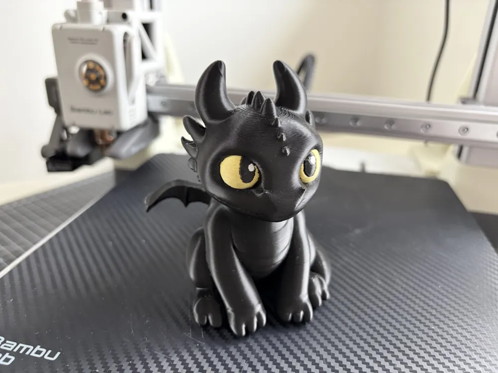 Toothless 2- Controller Holder- PS5 - Free 3D Print Model - MakerWorld