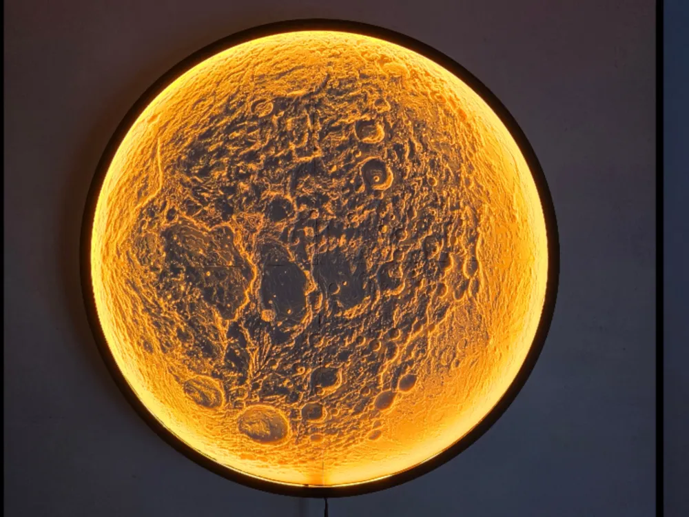 full moon mood lighting - Free 3D Print Model - MakerWorld