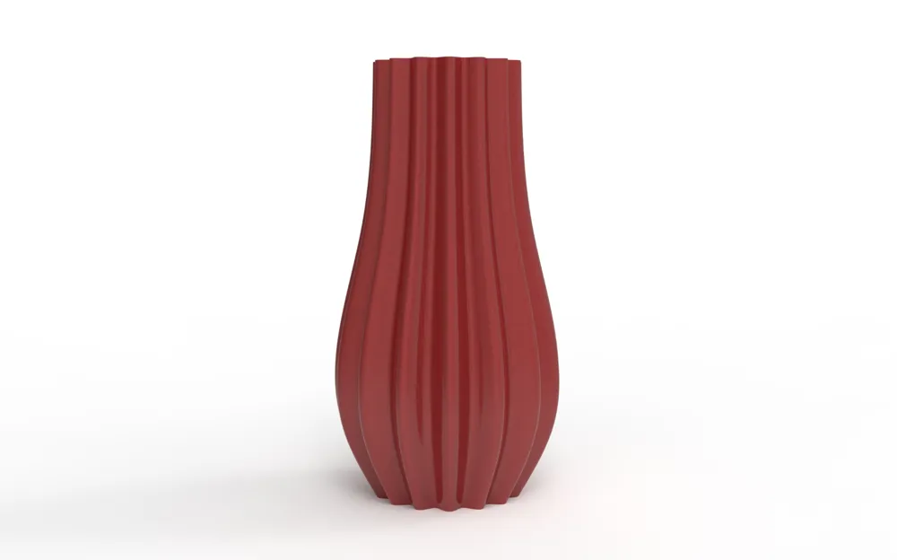 Star Vase design with soft edges by LaDaniLaundry - MakerWorld