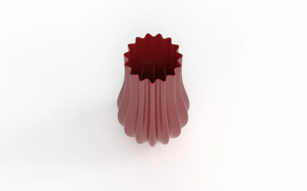 Star Vase design with soft edges by LaDaniLaundry - MakerWorld