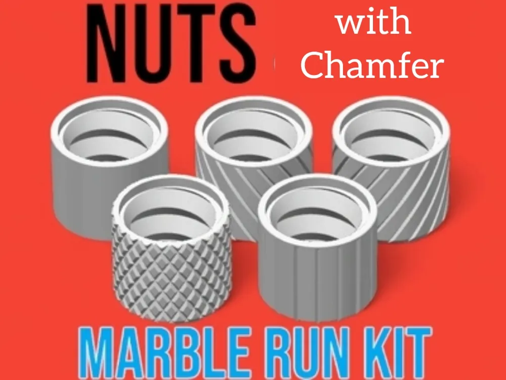 Alternative Nuts/Screws for Marble Run 003 Kit by BamBam Design ...