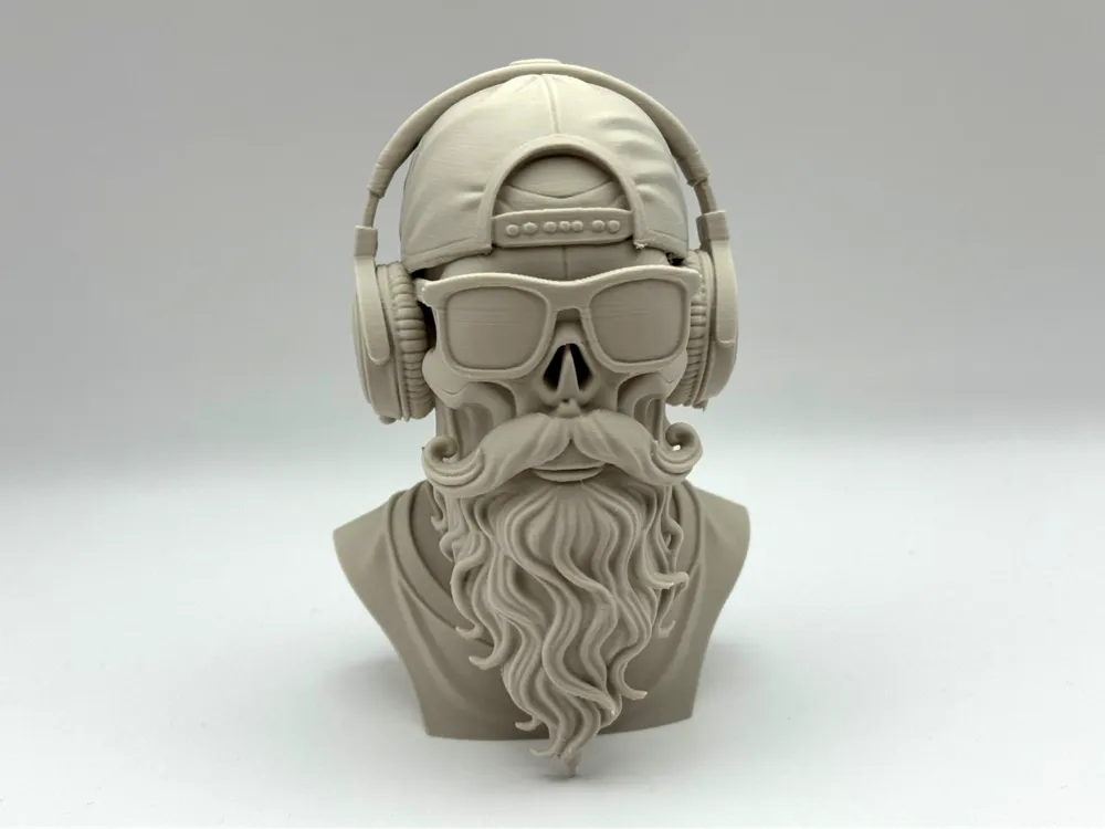 Cool Skeleton Bust by Stigern MakerWorld: Download Free 3D Models