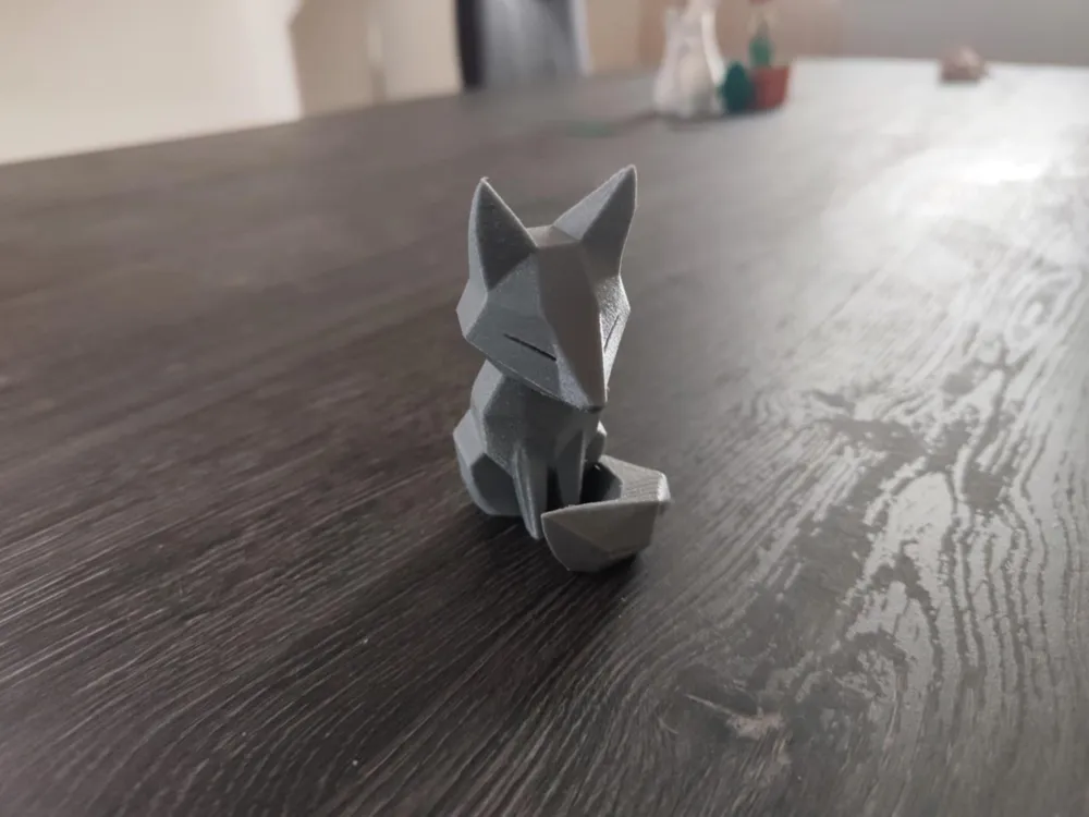 Low Poly Fox by OrangeSs MakerWorld: Download Free 3D Models