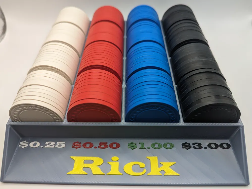 160 Poker Chip Tray by Feejai - MakerWorld