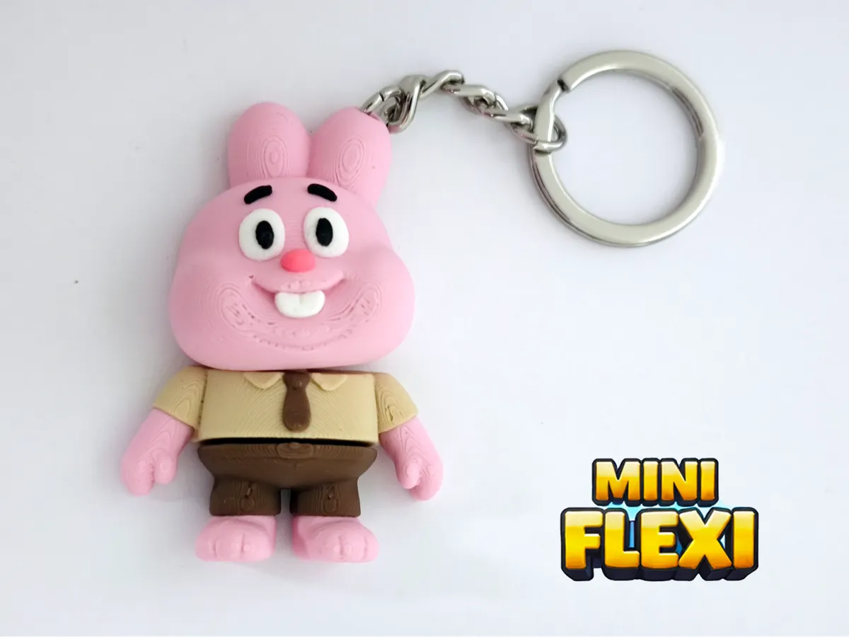 Richard Watterson – Mini Flexi Gumball Charakter – Kostenloses 3D ...