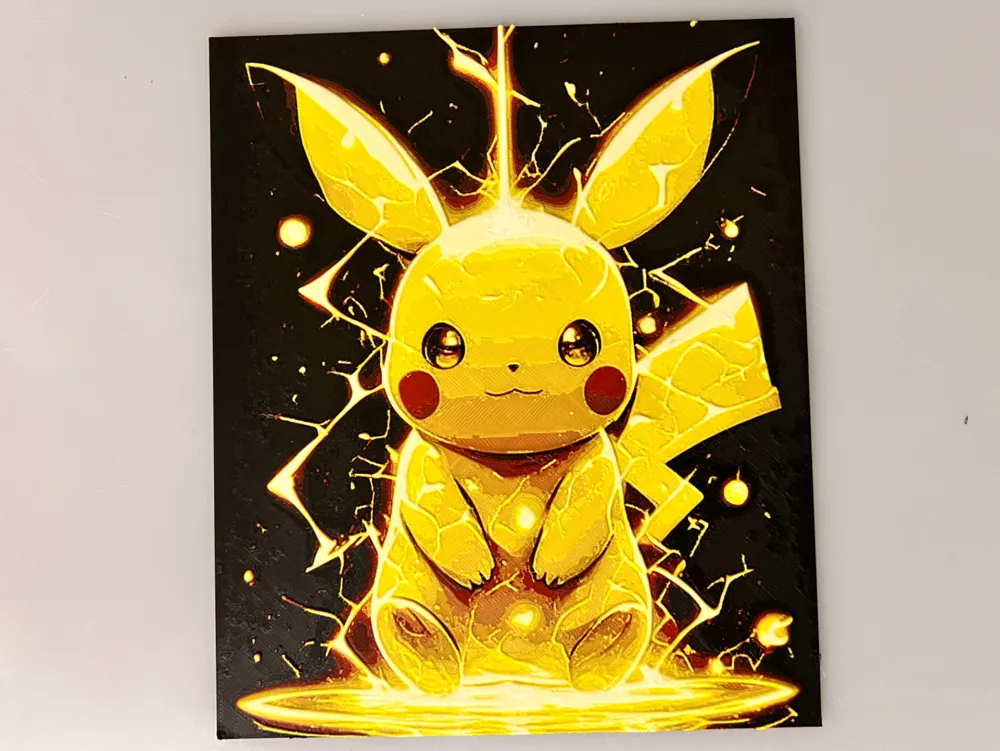 Pikachu by 3djd MakerWorld: Download Free 3D Models