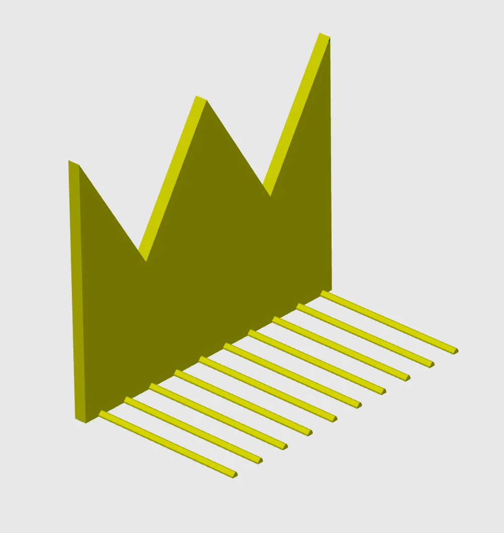 Crown comb – Bojji Edition - Ranking of Kings by BaphoPrints MakerWorld ...