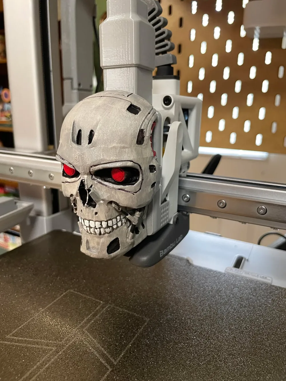 T-800 Terminator Extruder Cover for A1 and A1 Remixed by Starlayer ...
