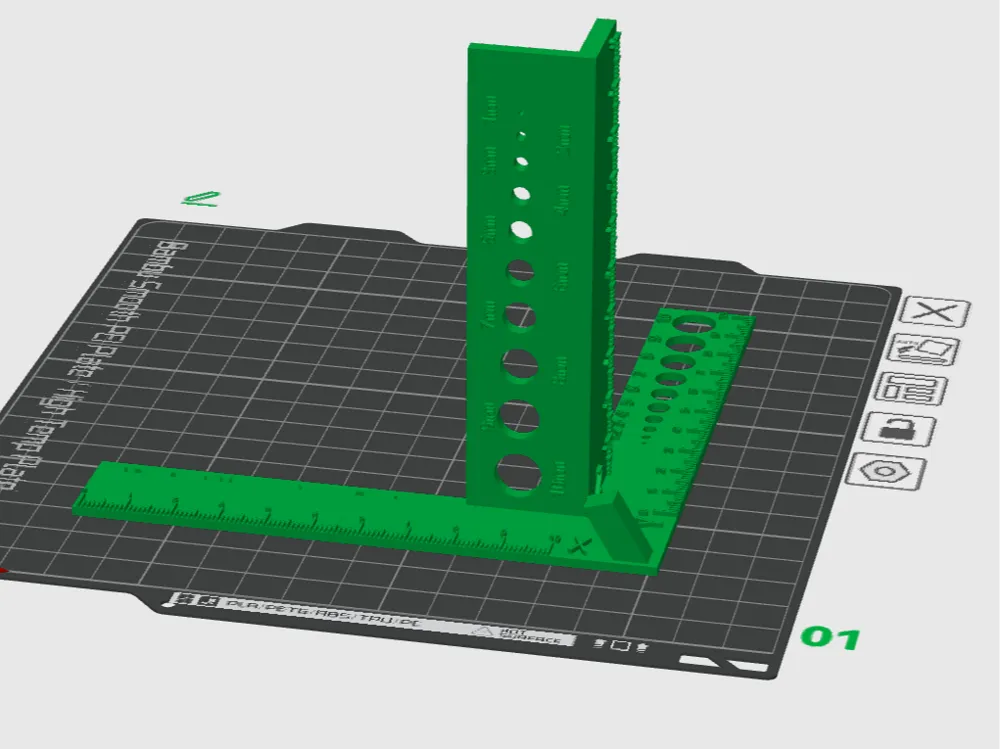 3D Calibration Ruler – 3D Printer Test by Minas_Elef - MakerWorld