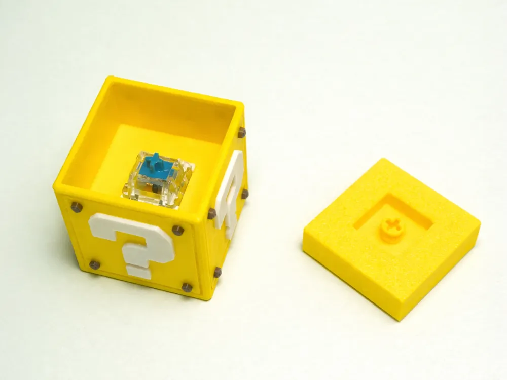 QUESTION BLOCK CLICKER - Free 3D Print Model - MakerWorld