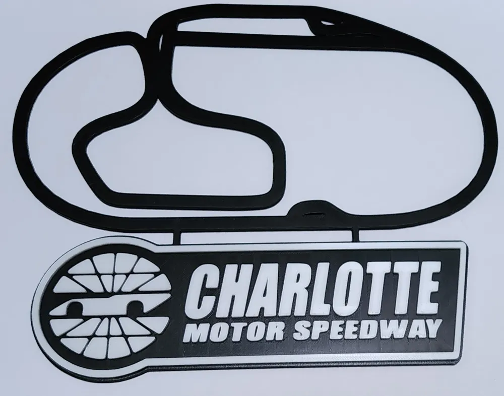 NASCAR Charlotte Roval track by WhiskeyThief3D - MakerWorld