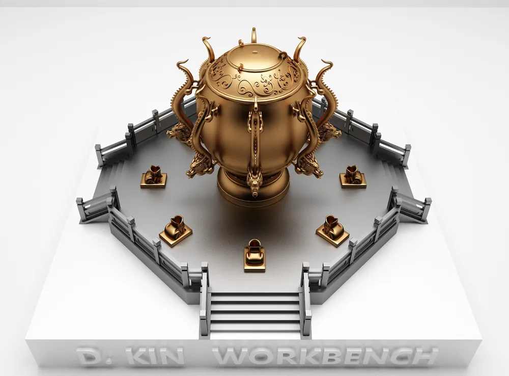 Seismometer 地动仪 by D.KIN - MakerWorld