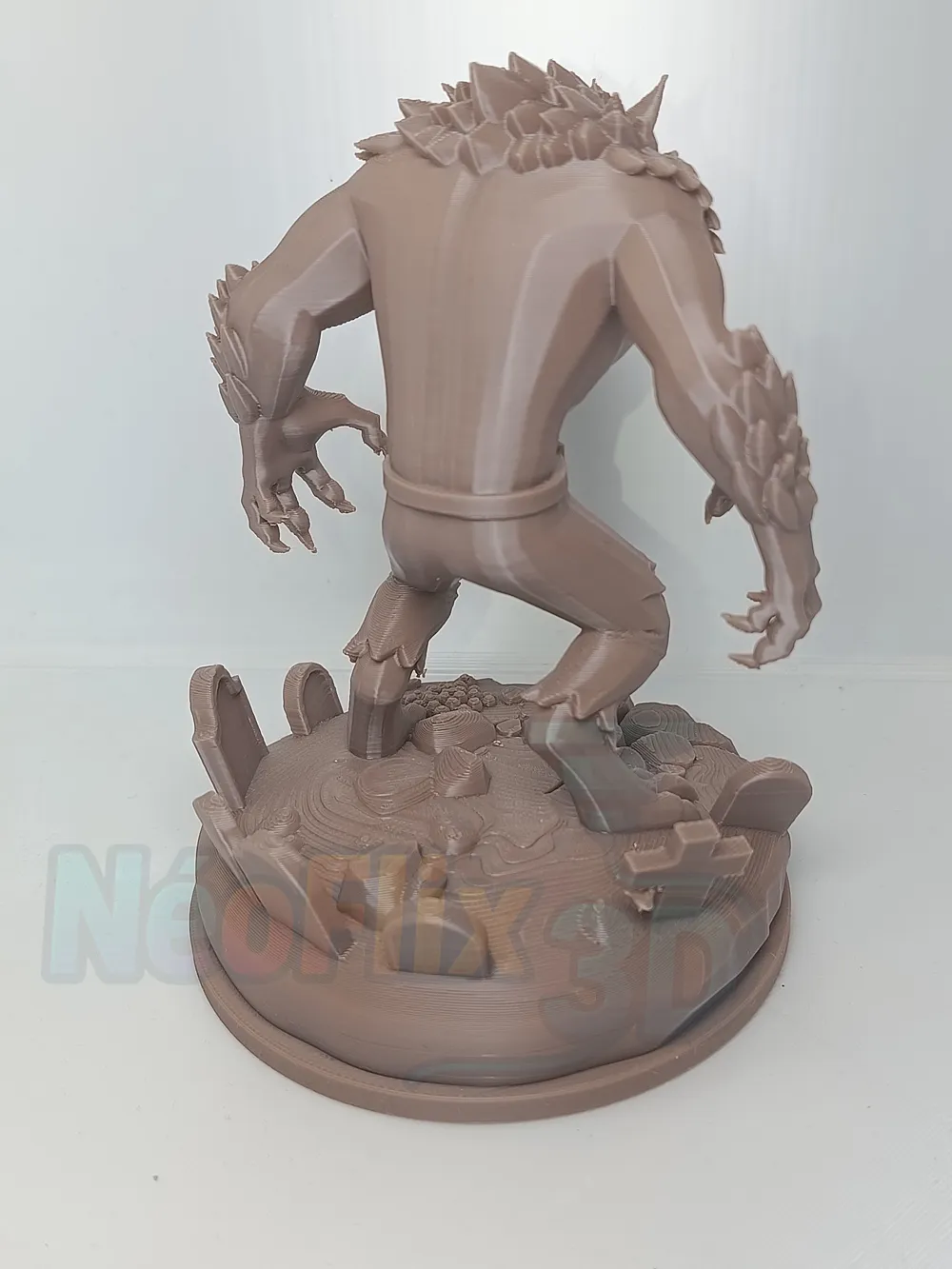 Loup garou Halloween - Free 3D Print Model - MakerWorld