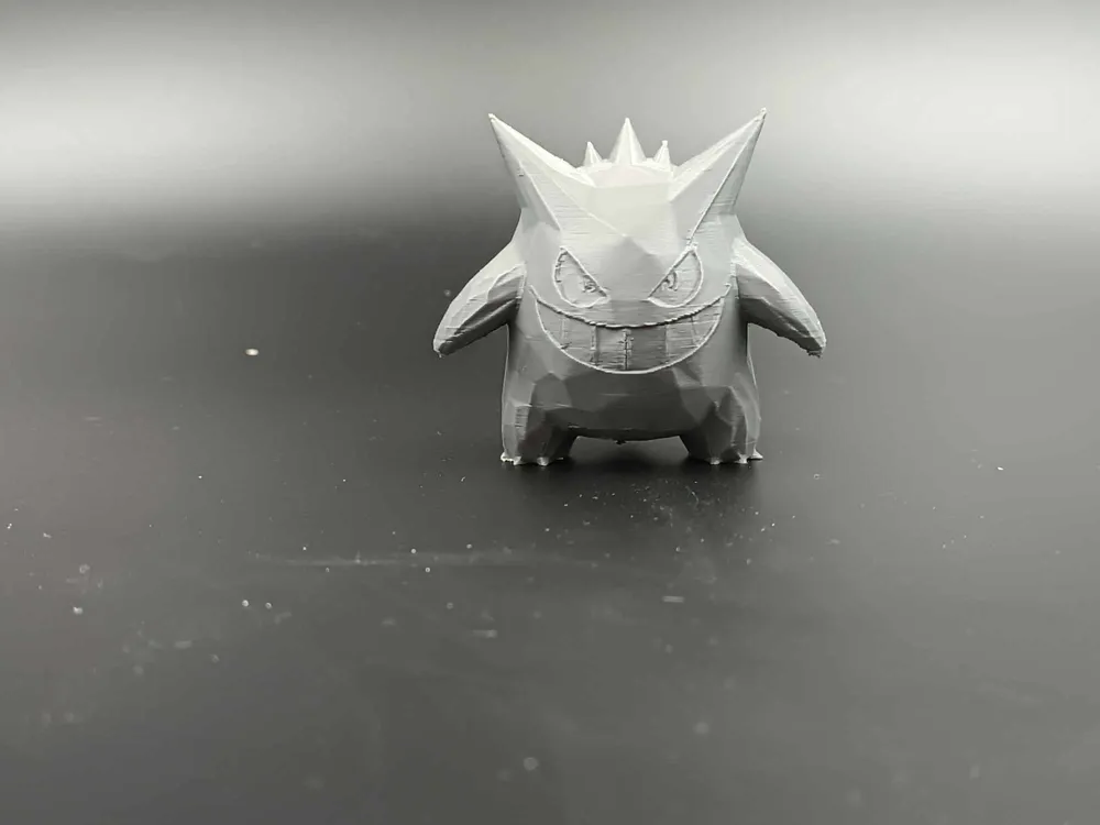 Gengar Low Poly pokemon by drakeforge3d MakerWorld: Download Free 3D Models