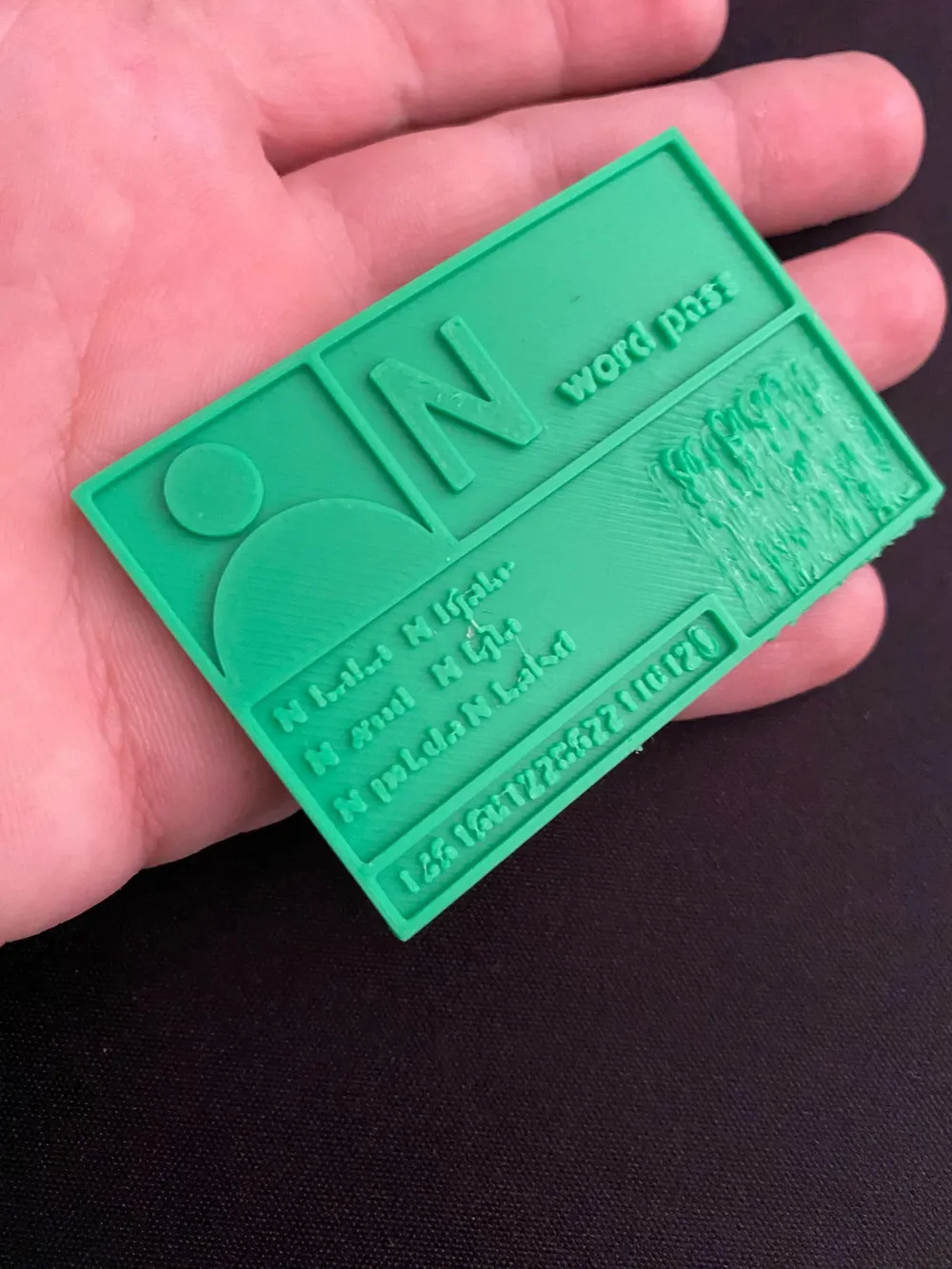 N word pass by byba - MakerWorld
